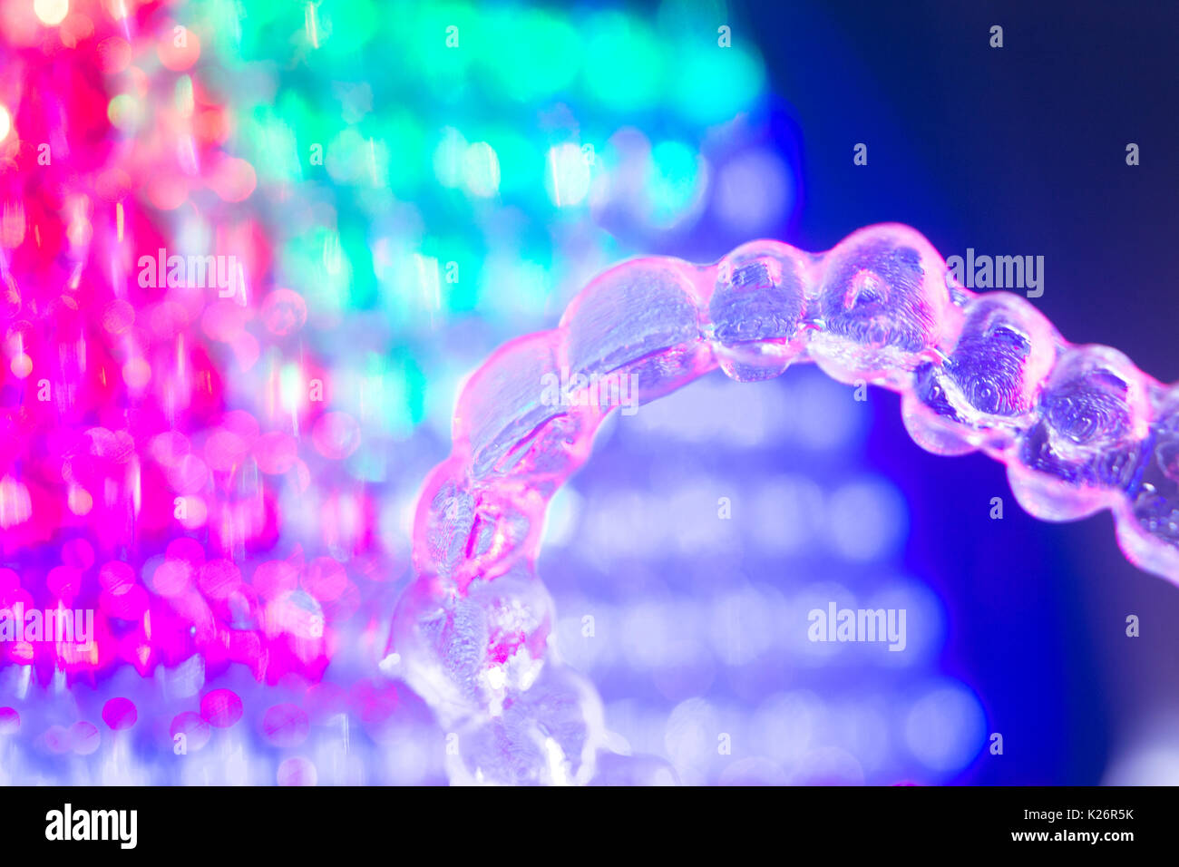 Invisible teeth retainers orthodontic brackets. Plastic modern ...