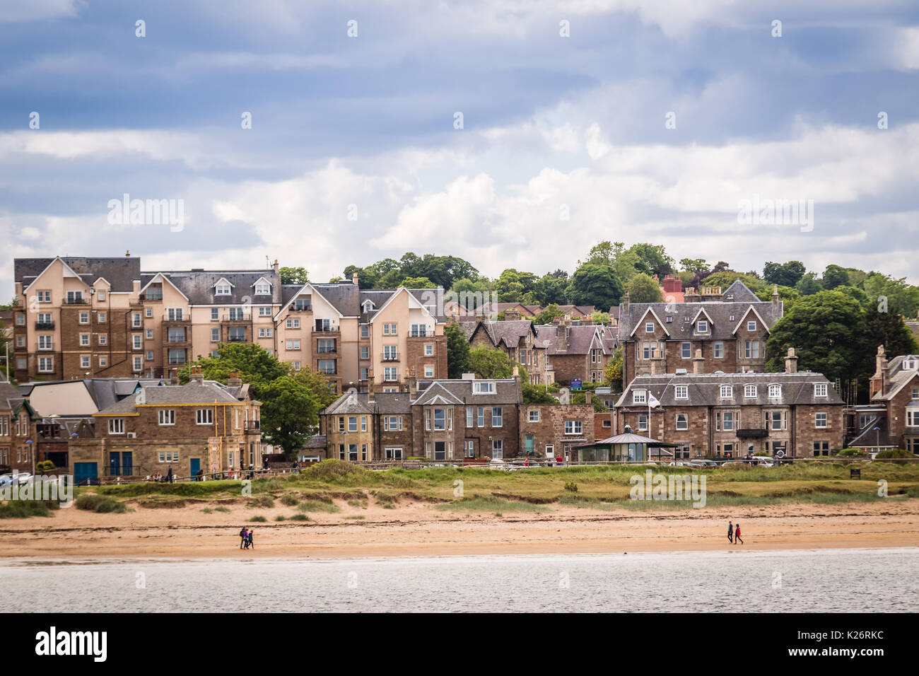 View of North Berwick in Scotland Stock Photo - Alamy