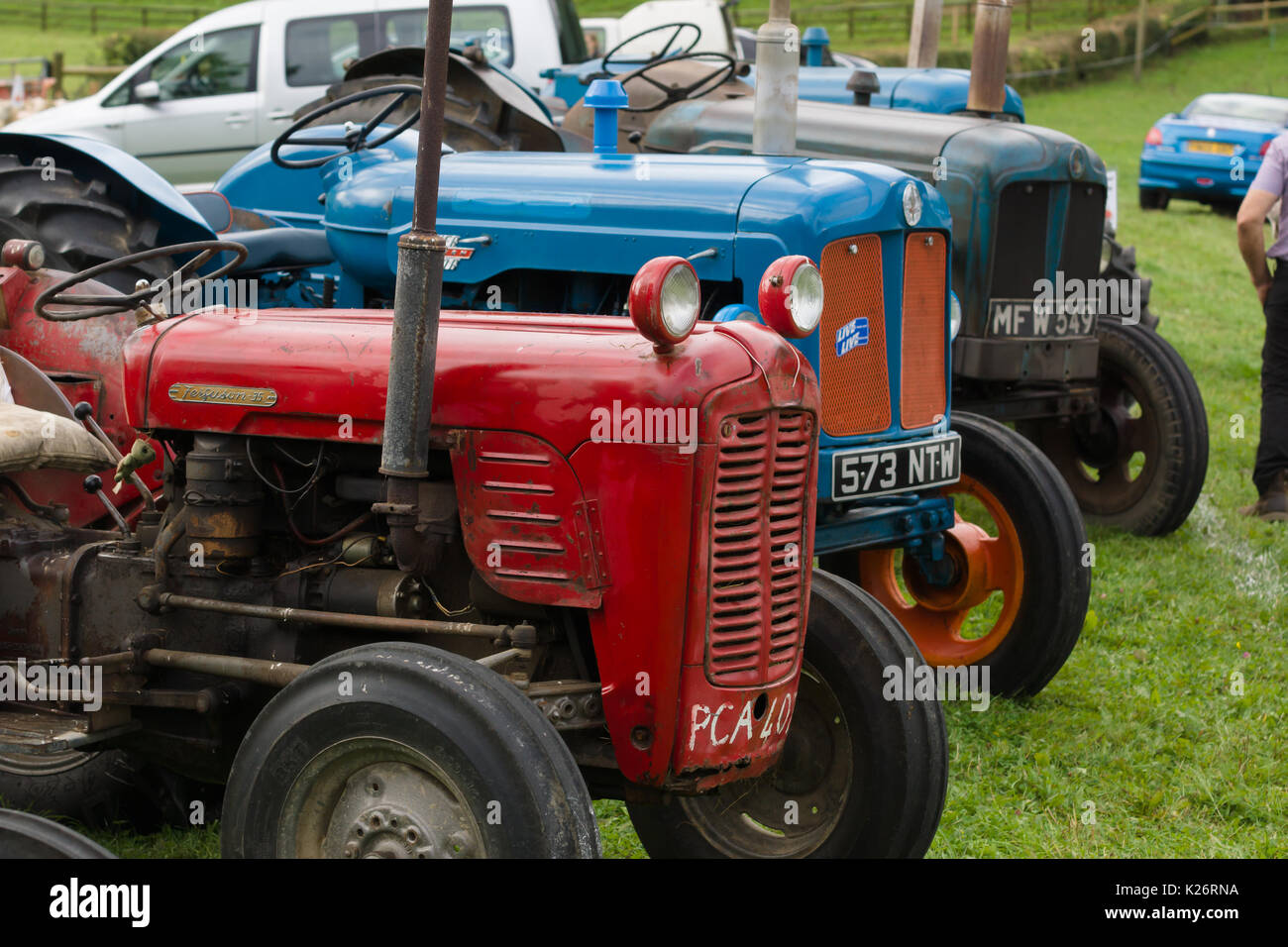Vintage tractors annual vintage farm hi-res stock photography and ...