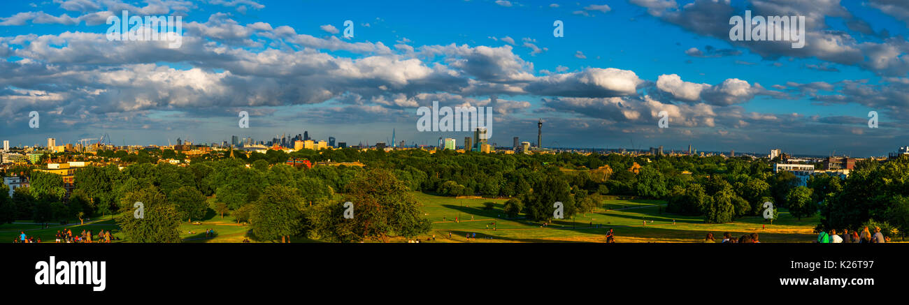 Primrose hill view Stock Photo - Alamy
