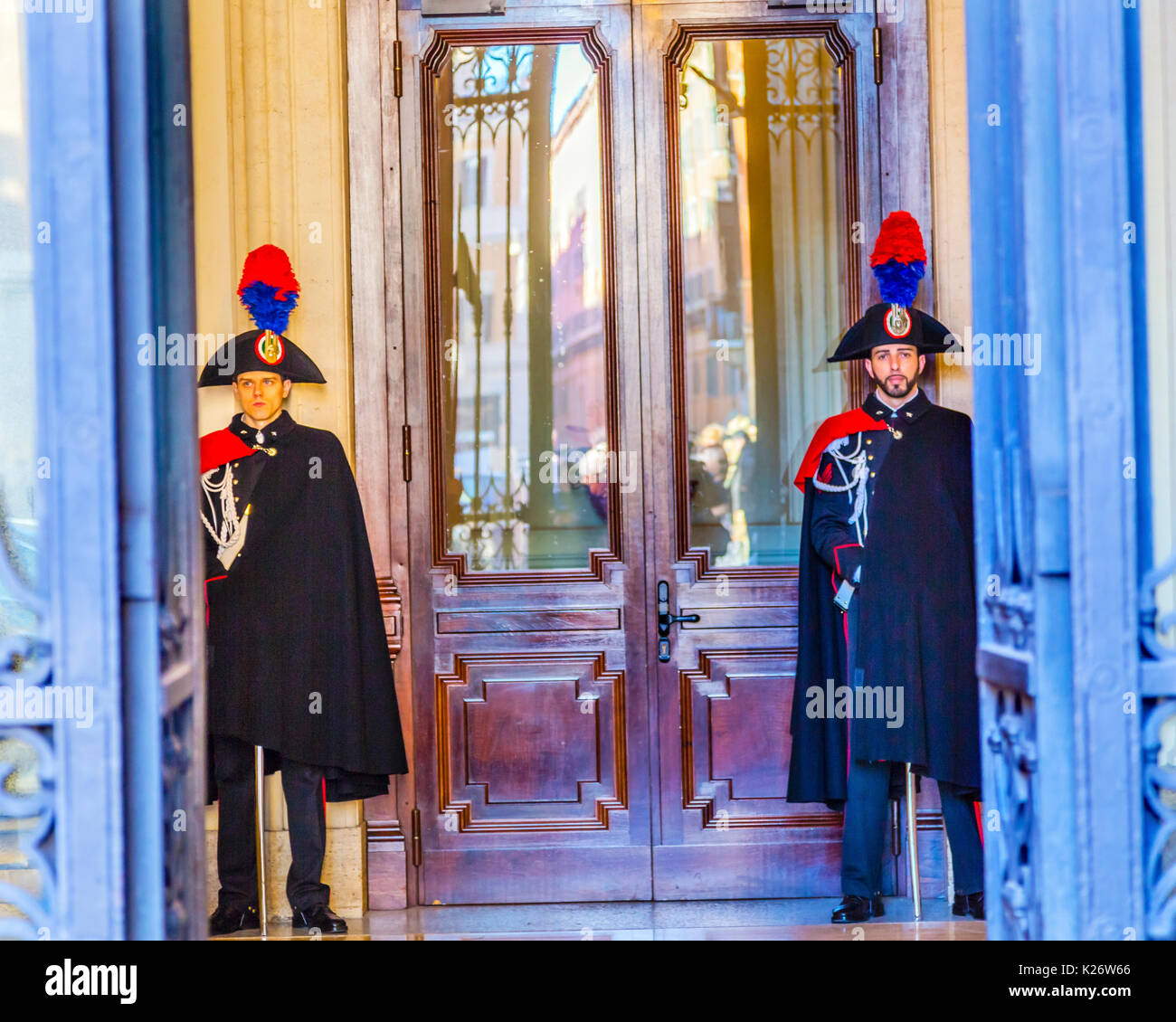 Itallian Officer Ornate Uniforms Madama Palace Italian Senate ...