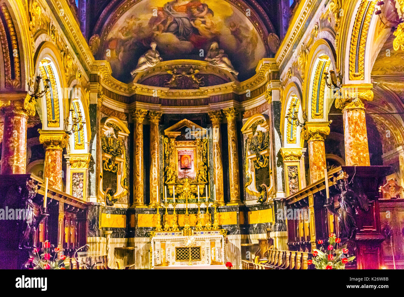 Santa maria via lata church hi-res stock photography and images - Alamy