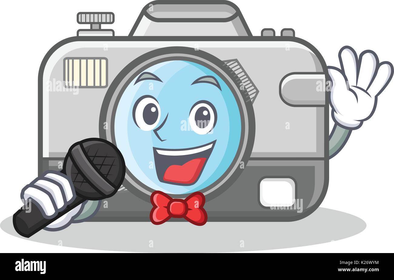 Singing kids funny Stock Vector Images - Alamy