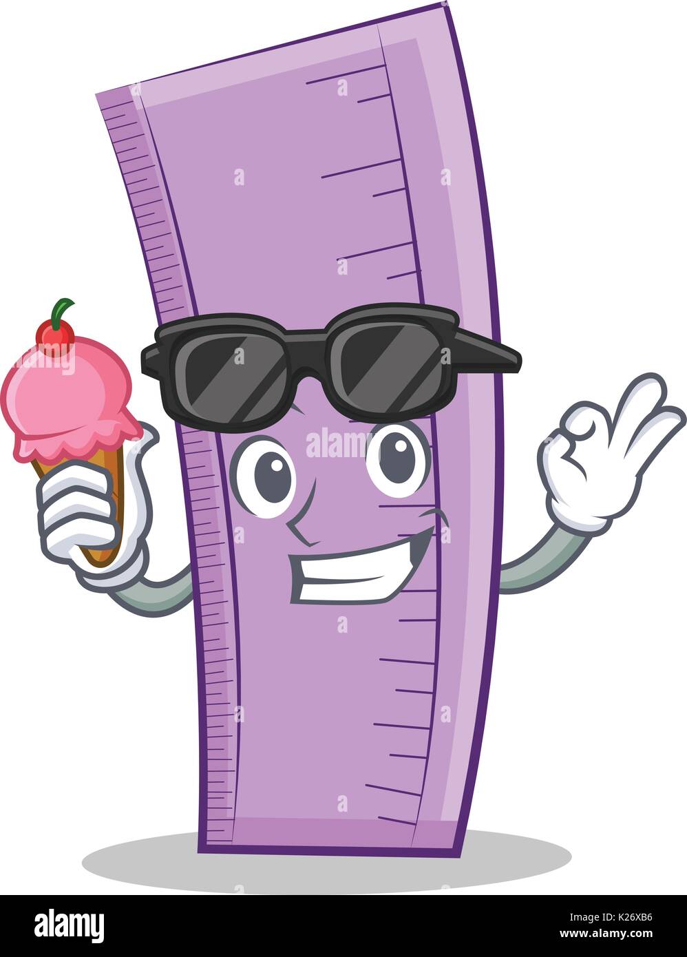 Cartoon character ice cream business hi-res stock photography and ...