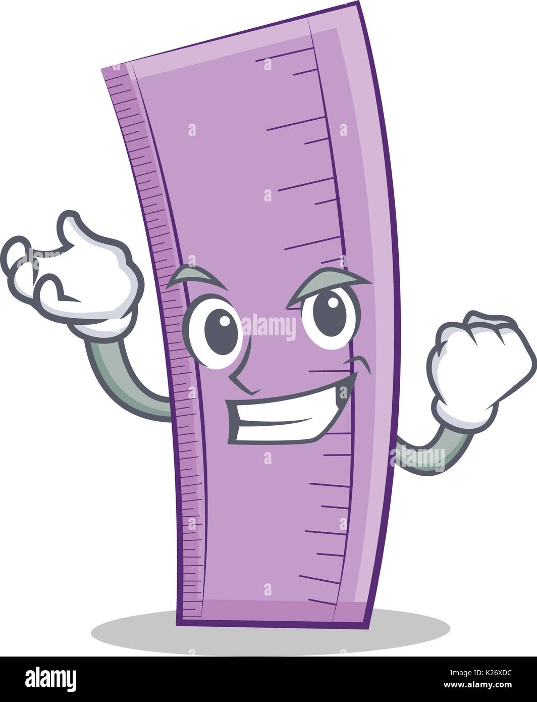 Successful ruler character cartoon design Stock Vector Image & Art - Alamy