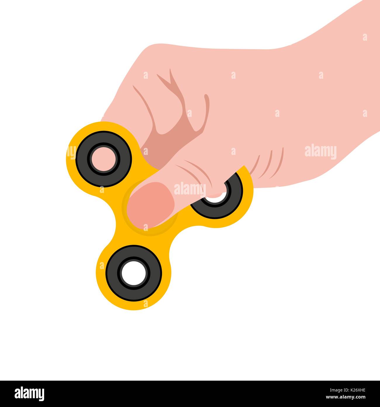 Hand spinner Stock Vector Images - Alamy