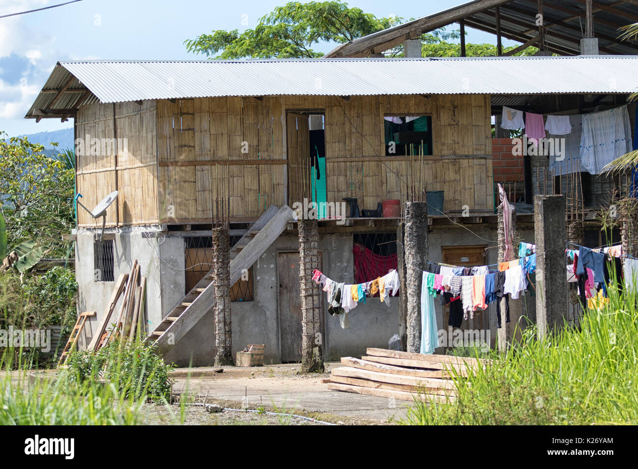Typical House In Ecuador