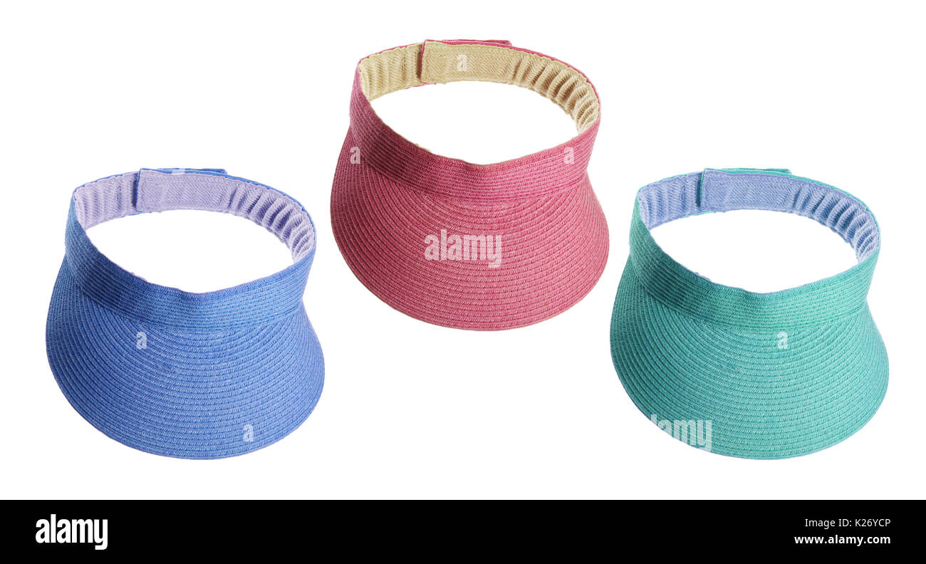 White sun hats Cut Out Stock Images & Pictures - Alamy