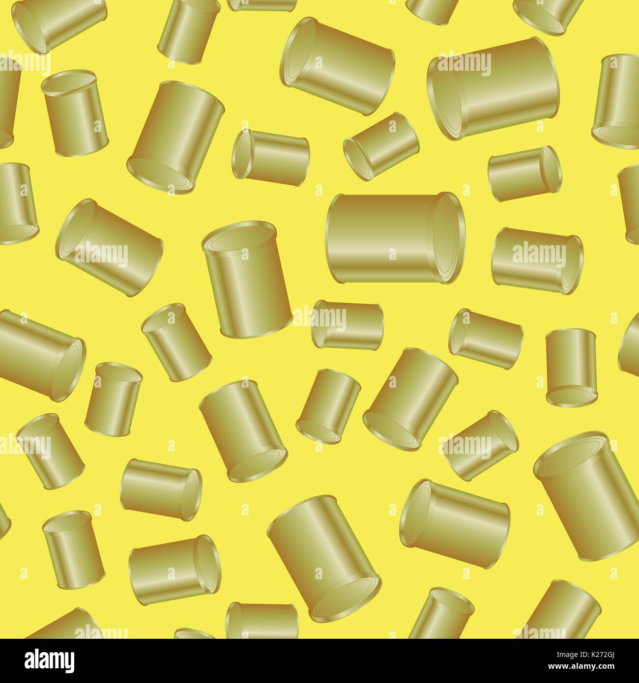 Metal Cans Seamless Pattern Stock Vector Image & Art - Alamy