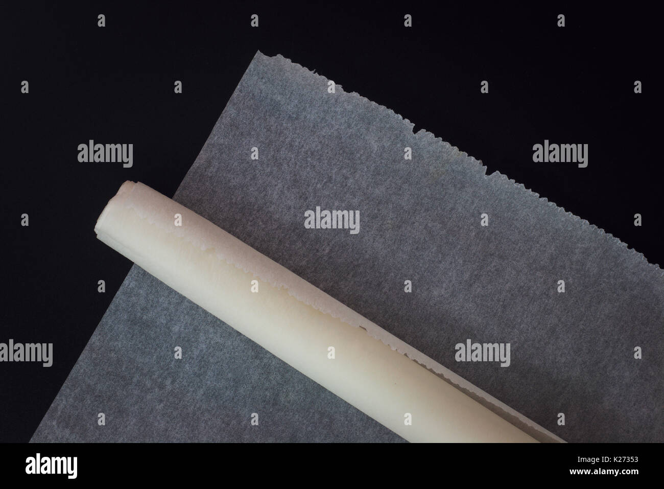 kitchen tool or accessories Parchment paper baking paper sheets on ...