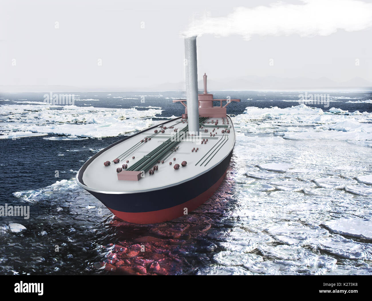 Large arctic cargo ship hi-res stock photography and images - Alamy