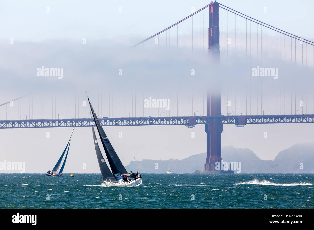 Sailing boat race buoy hi-res stock photography and images - Alamy