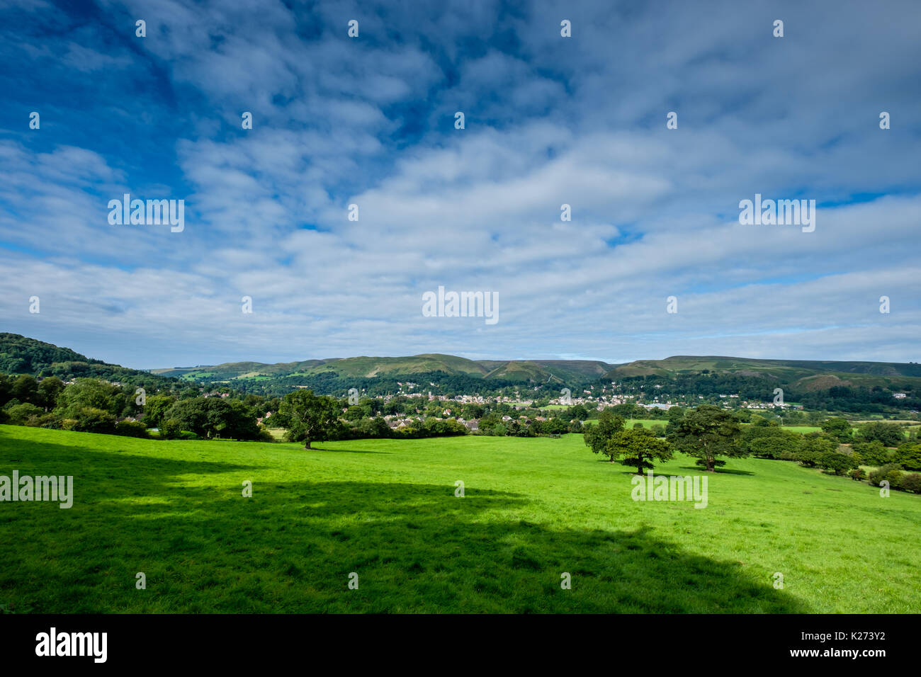 Church Stretton and the Long Mynd, Shropshire, UK Stock Photo - Alamy