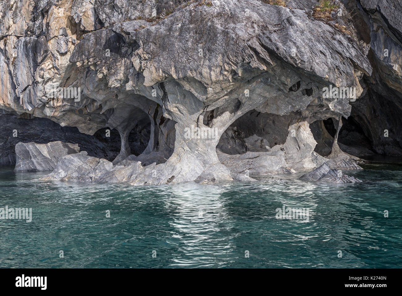 Marble Caves Capillas de Marmol Puerto Rio Tranquilo General Carrera ...