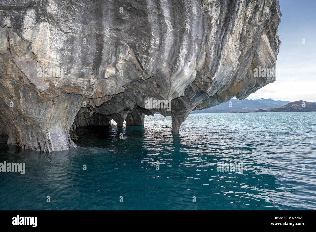 Marble Caves Capillas de Marmol Puerto Rio Tranquilo General Carrera ...