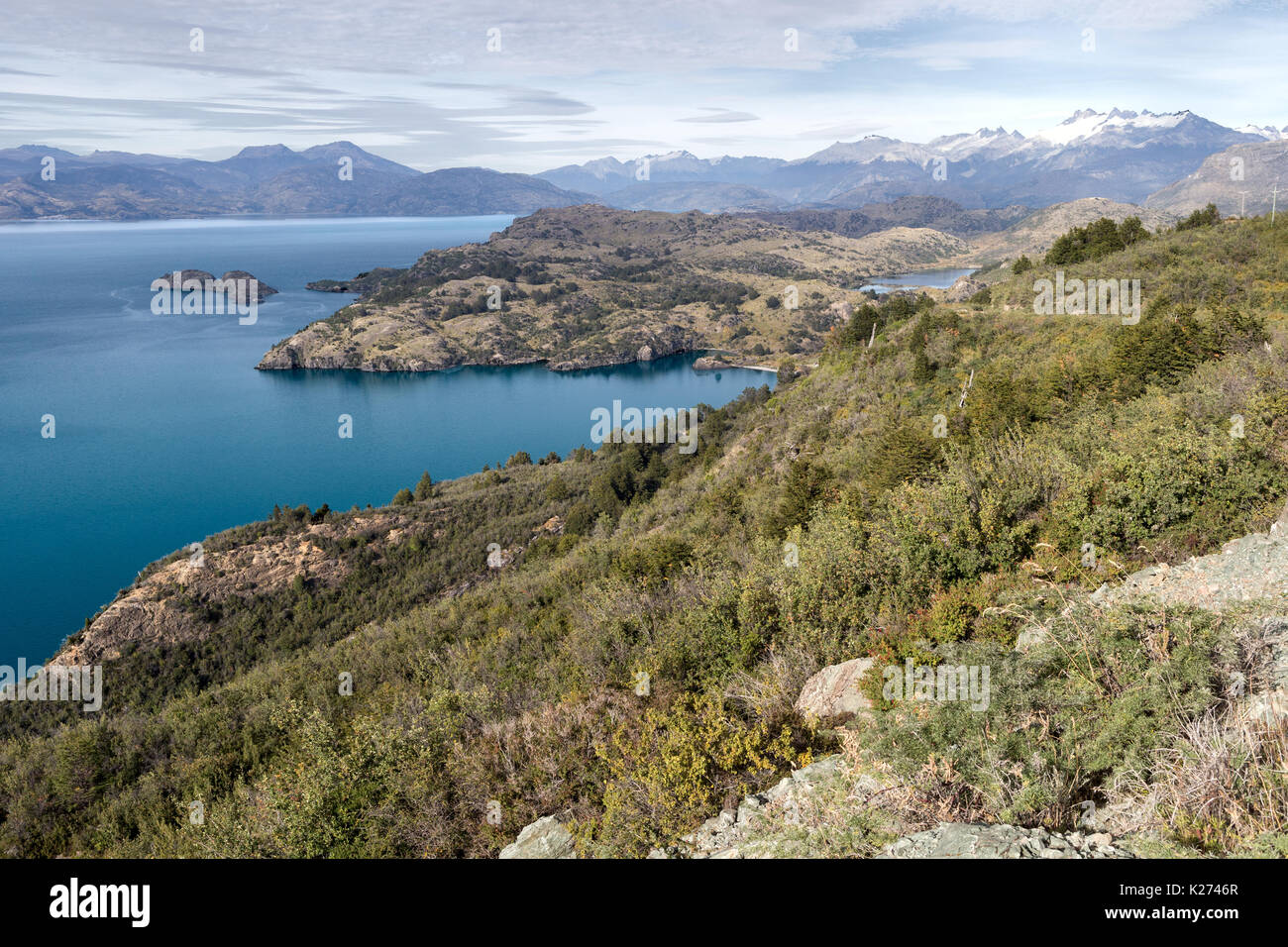 Lake (Lago) General Carrera Carretera Austral 7 Chile Patagonia Puerto ...