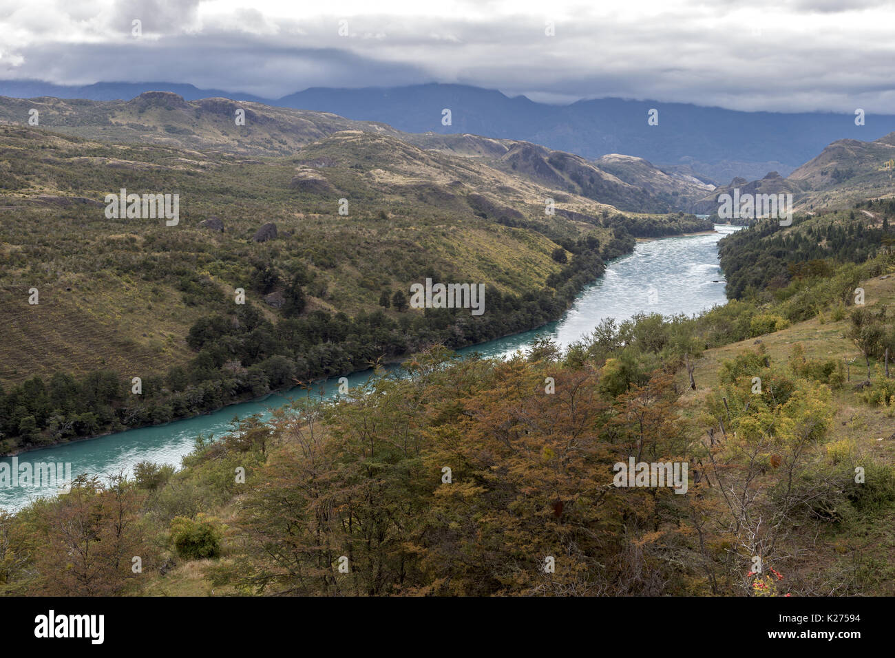 Views Rio Baker Patagonia Chile Stock Photo - Alamy