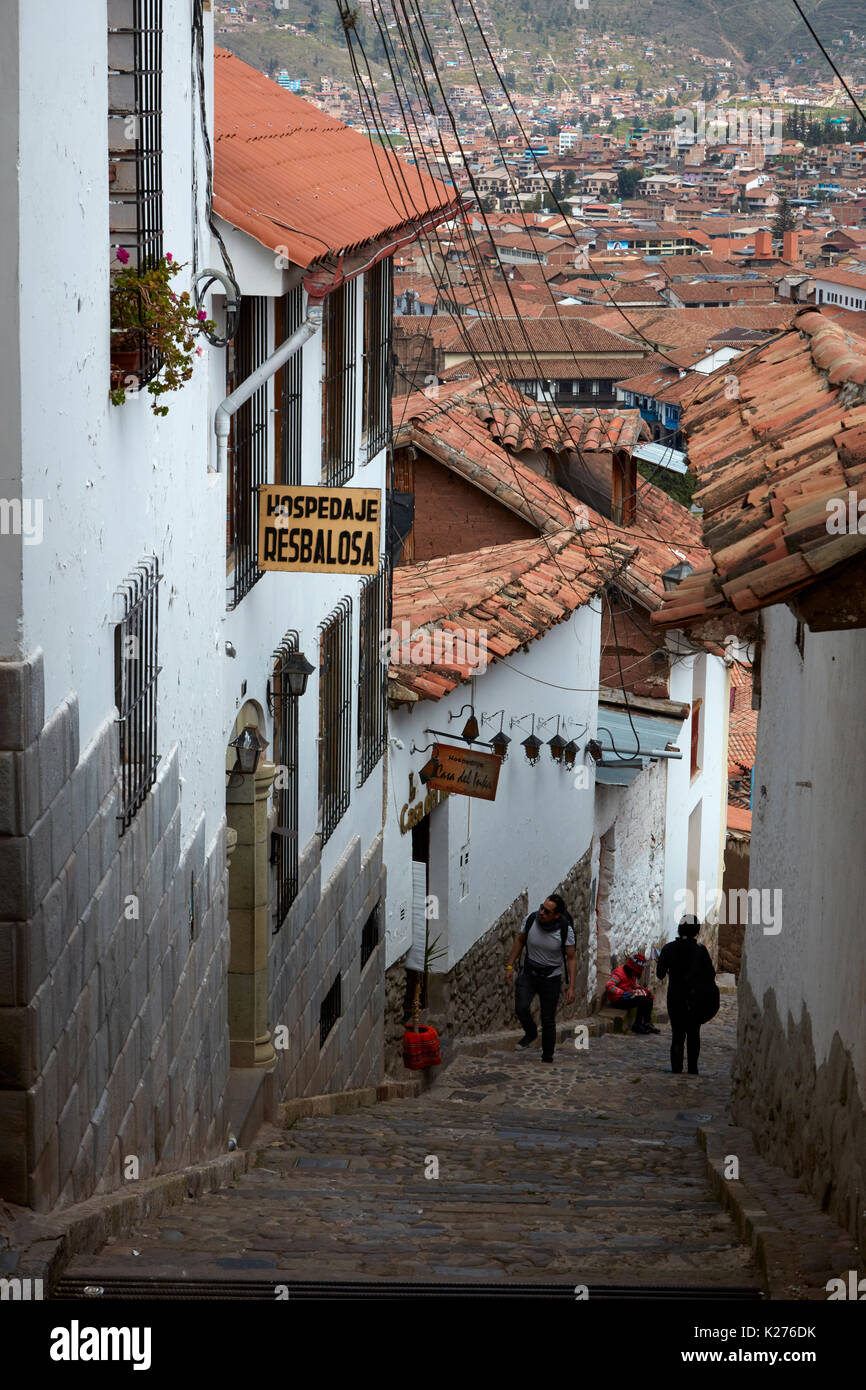 Stair steep hi-res stock photography and images - Alamy