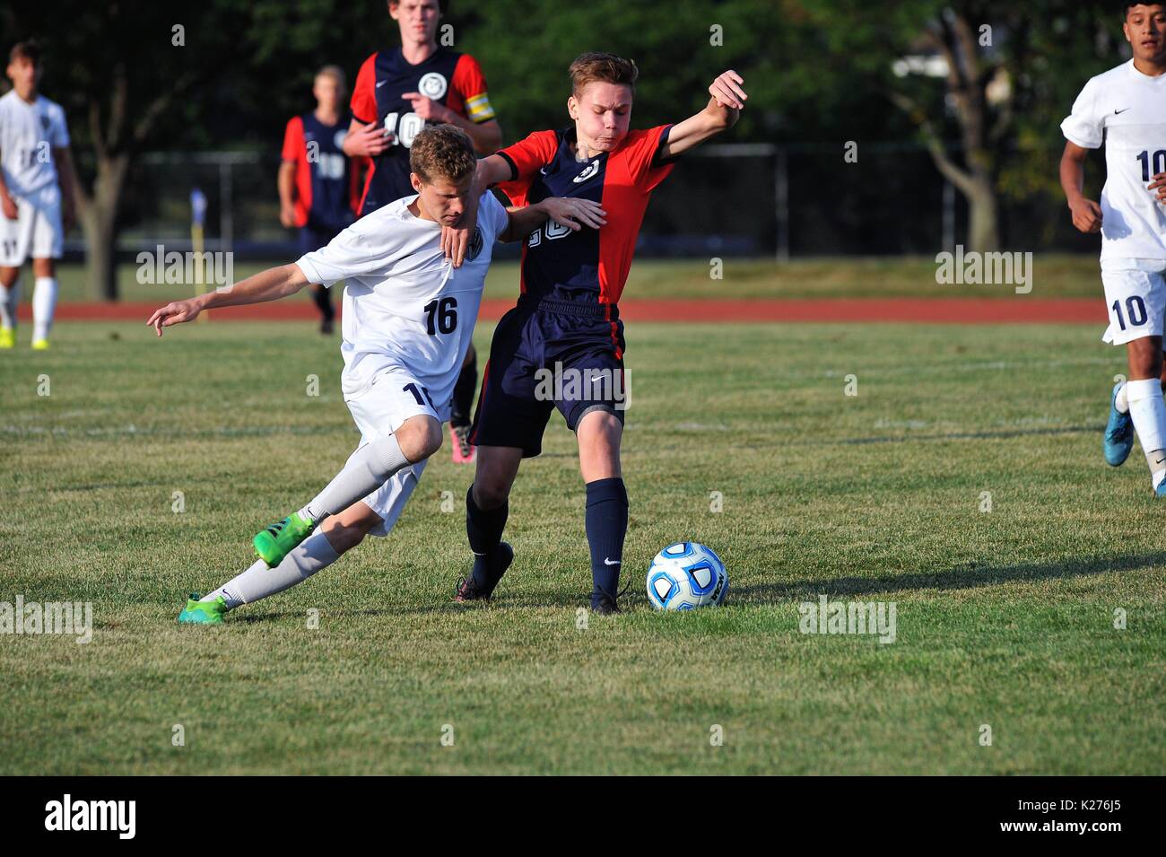 Maintaining soccer field hi-res stock photography and images - Alamy