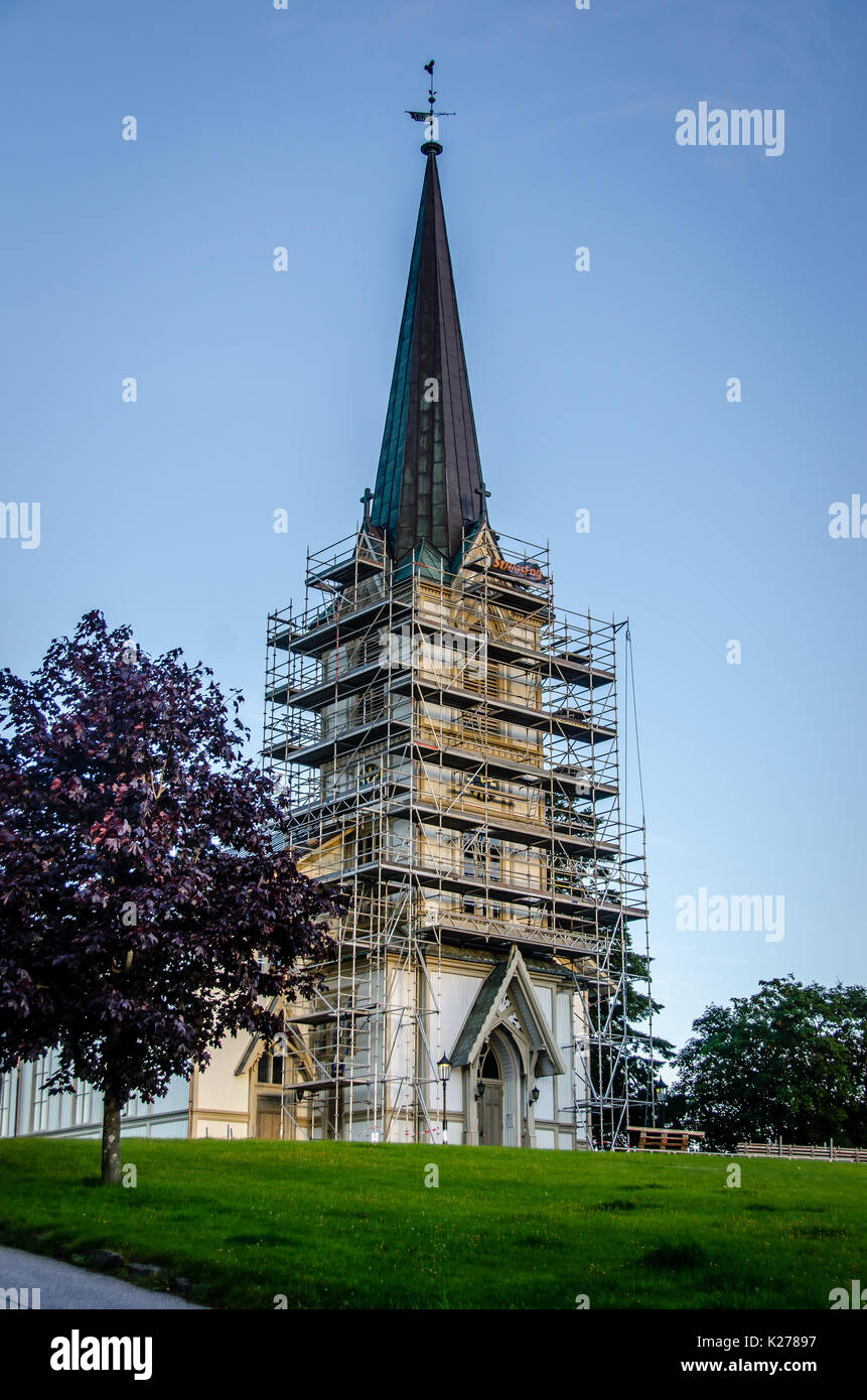 Church under construction Stock Photo - Alamy