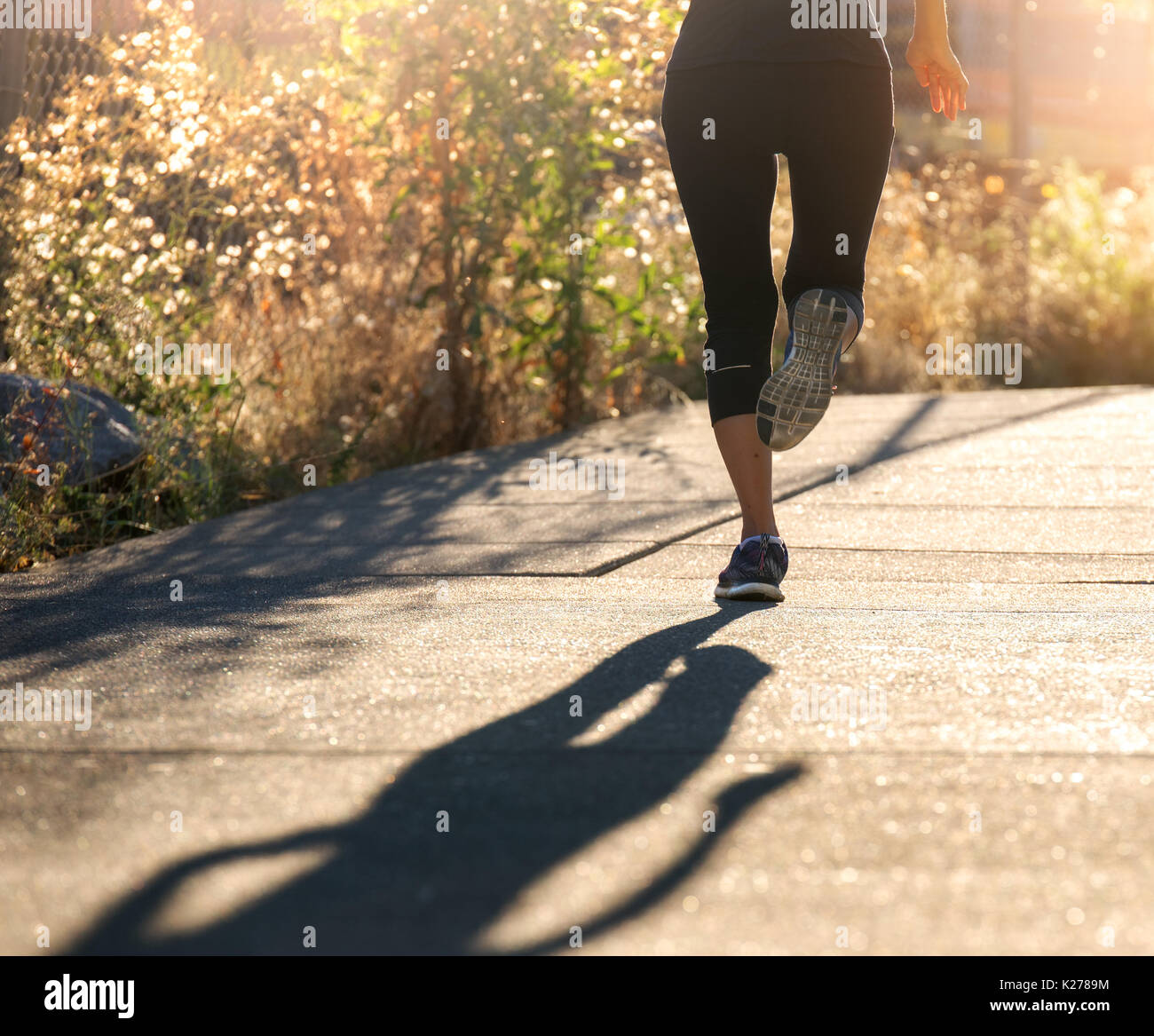 Sidewalk running hi-res stock photography and images - Alamy