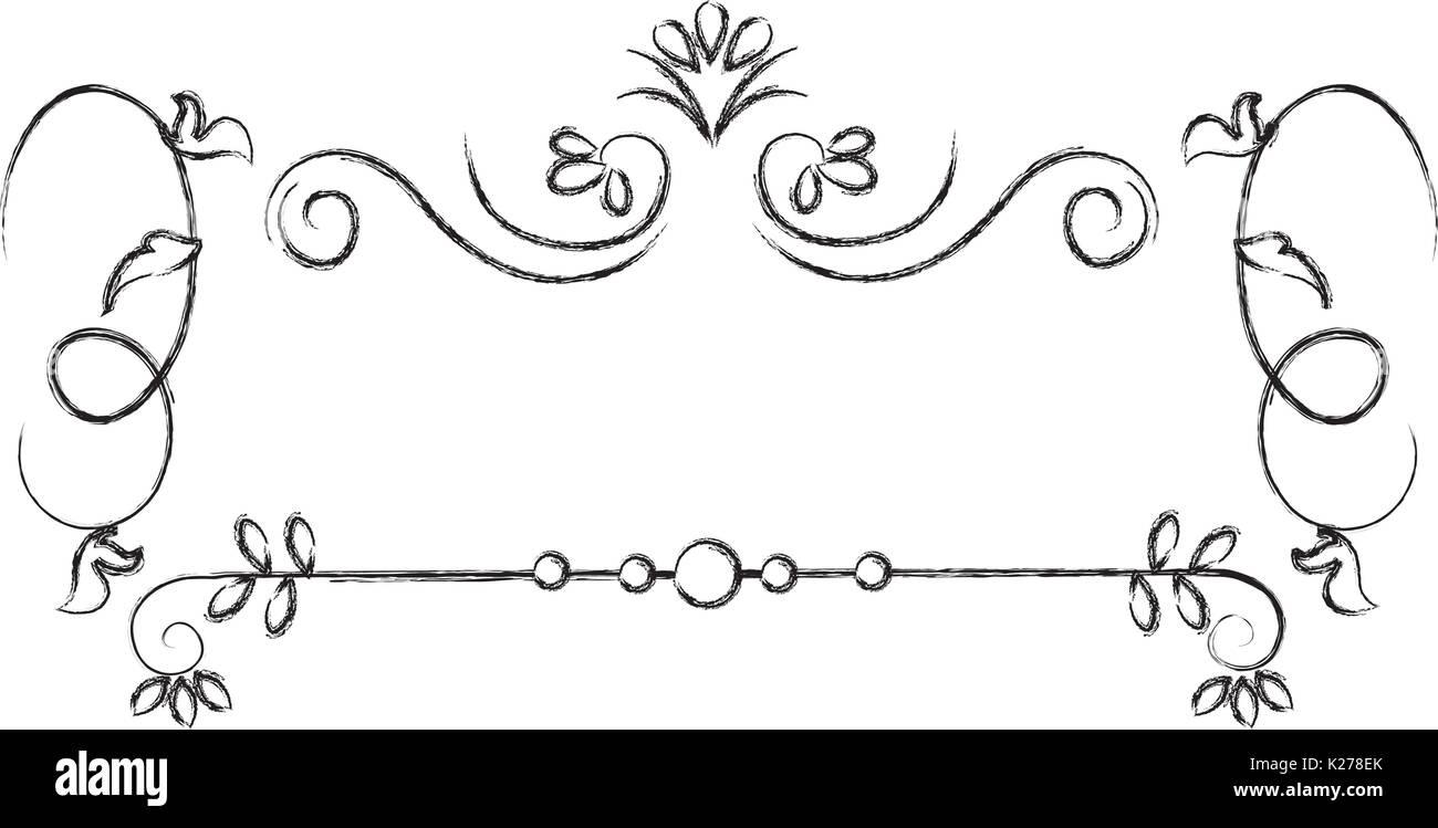 Elegant Victorian style design vector illustration design Stock Vector ...