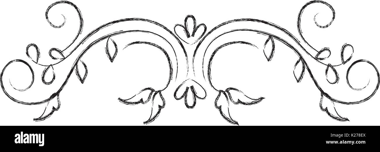 Elegant Victorian style design vector illustration design Stock Vector ...