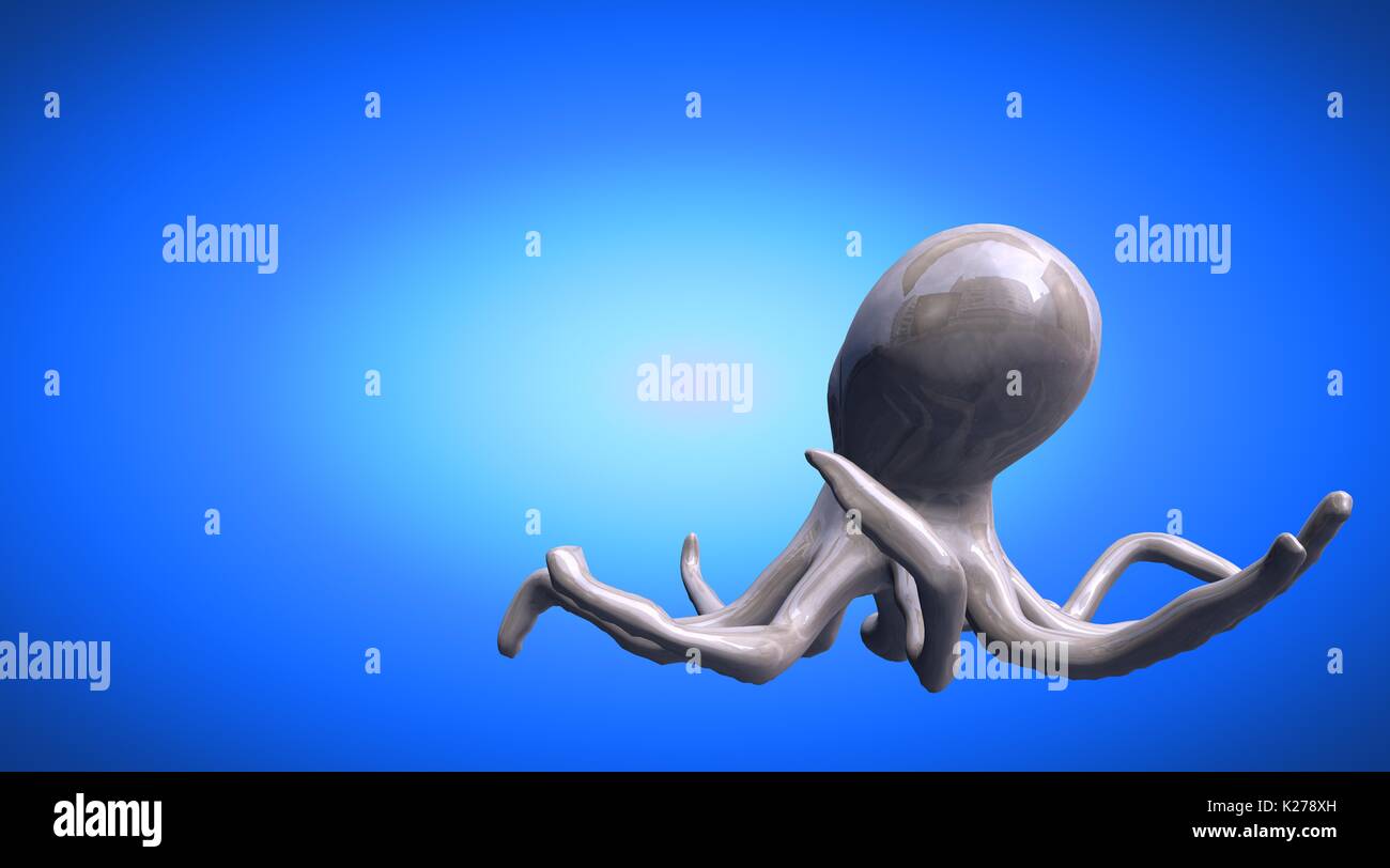 3d rendered hands hi-res stock photography and images - Alamy