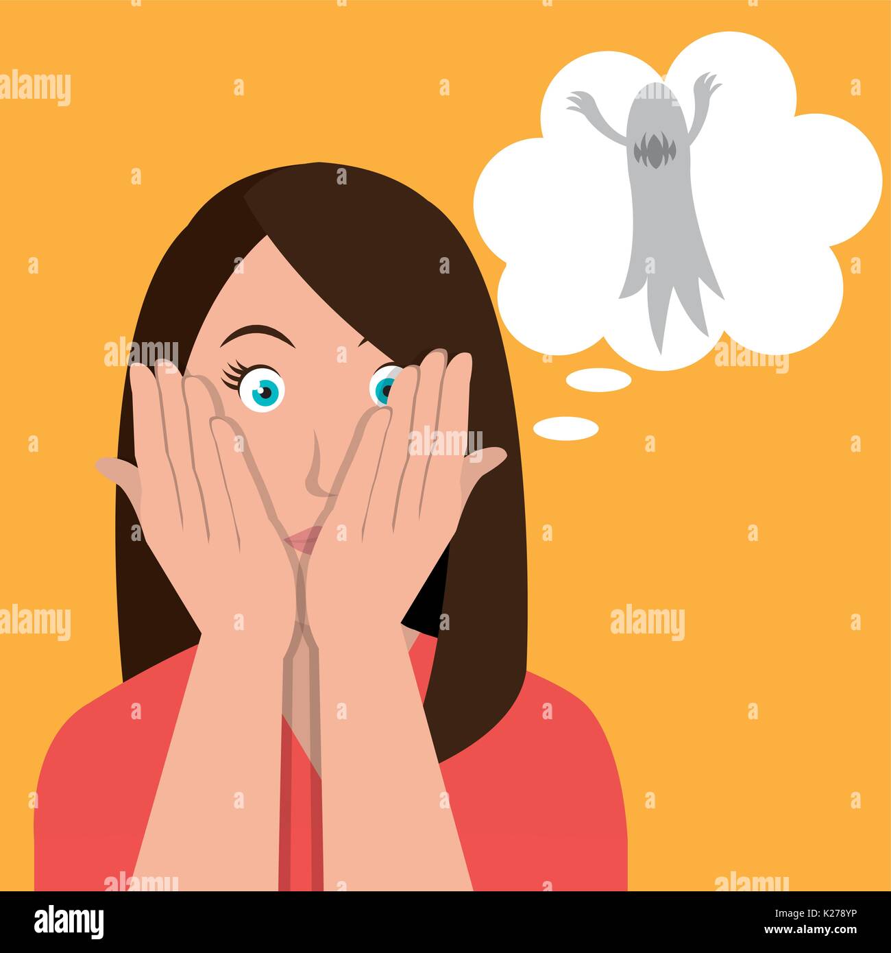 People feelings and emotions, vector illustration eps 10 Stock Vector ...