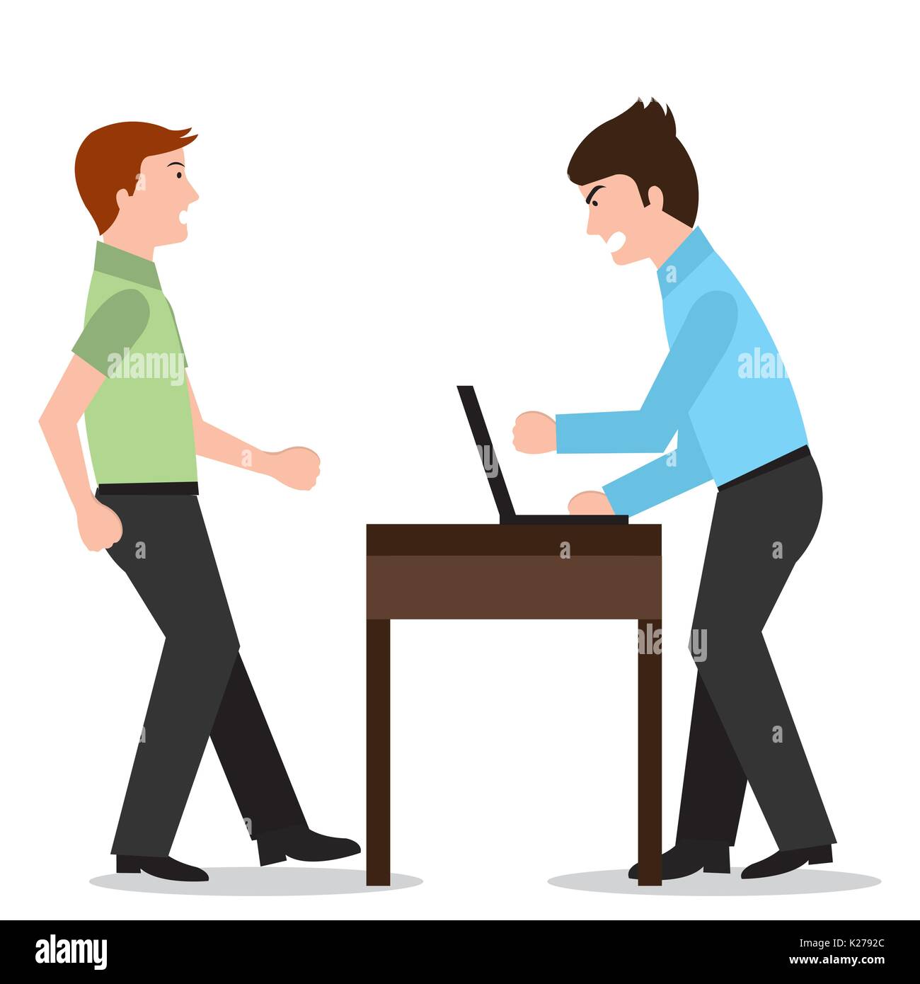 People feelings and emotions, vector illustration eps 10 Stock Vector ...