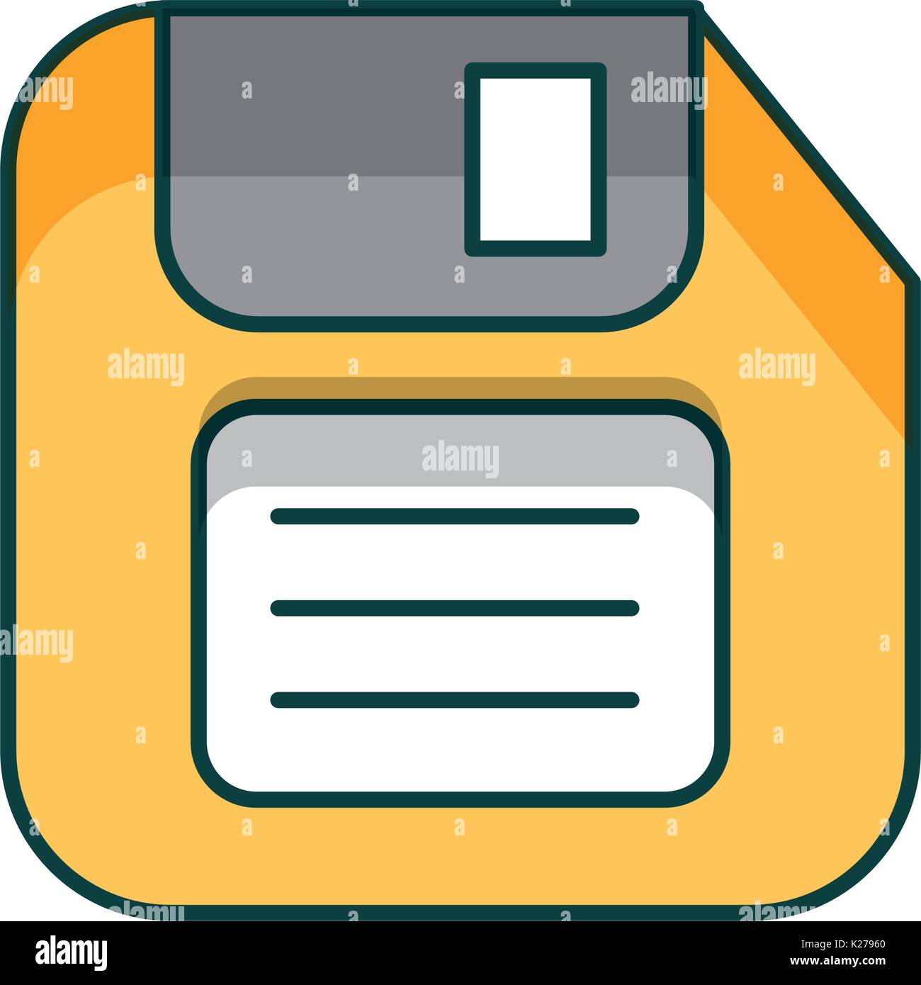 floppy disk isolated icon Stock Vector Image & Art - Alamy