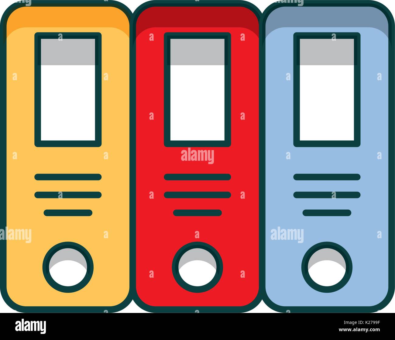 office files isolated icon Stock Vector Image & Art - Alamy