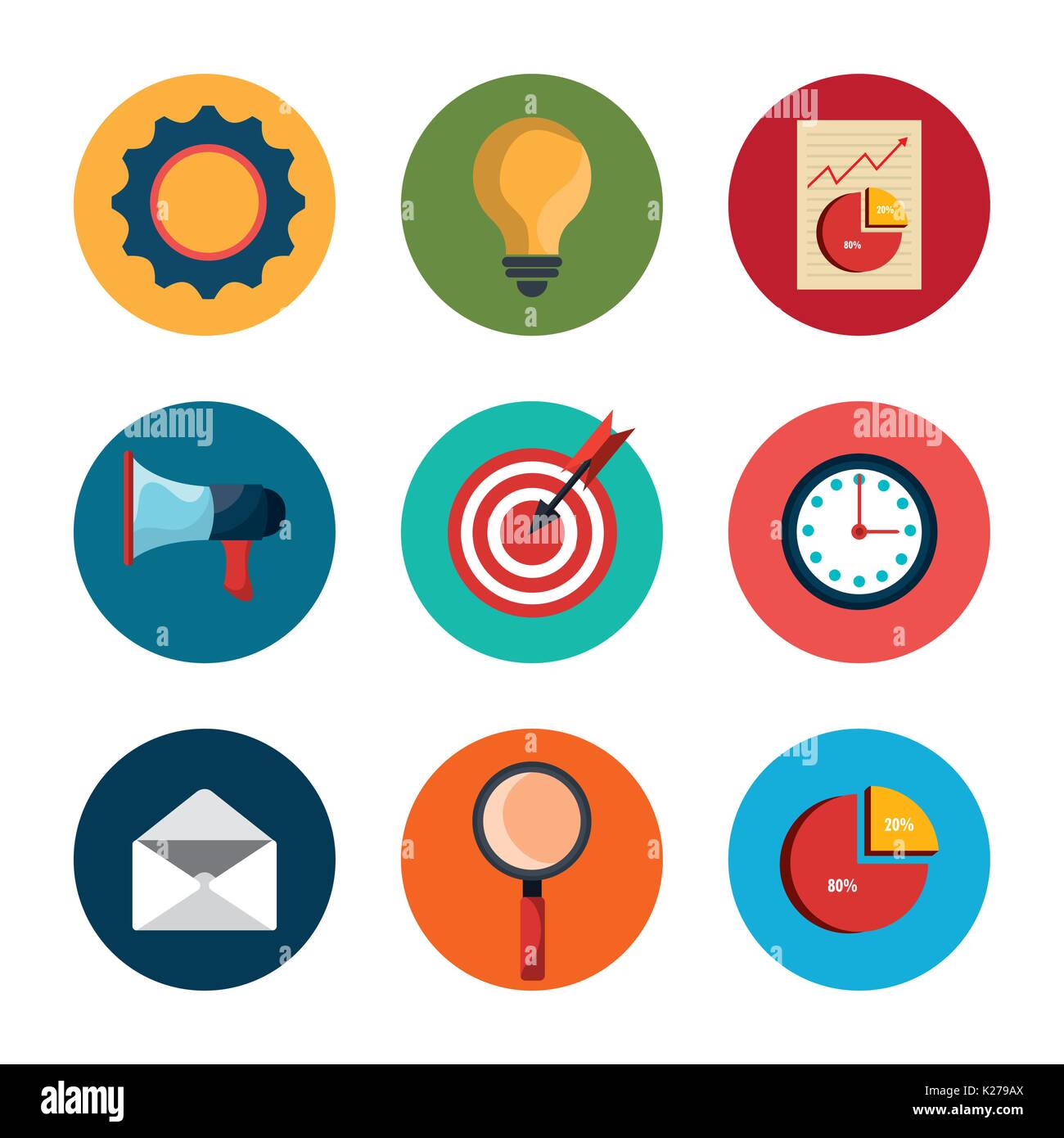 Digital and social marketing graphics, vector illustration eps 10 Stock ...