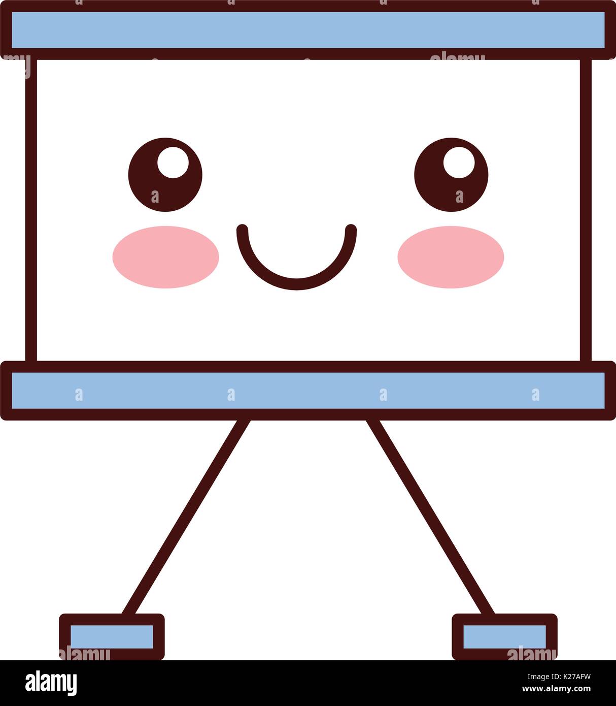 paper board kawaii character Stock Vector Image & Art - Alamy