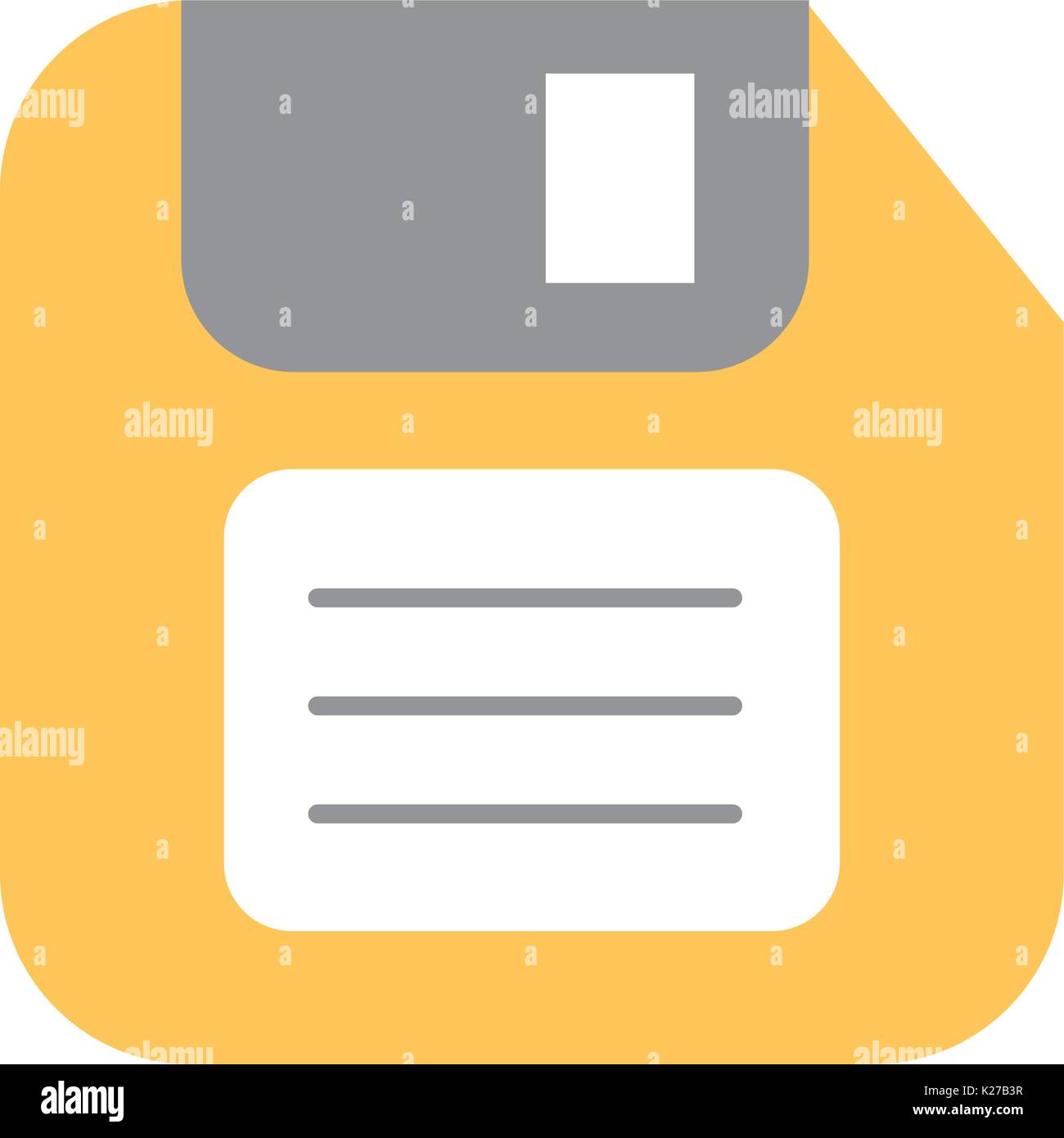 floppy disk isolated icon Stock Vector Image & Art - Alamy