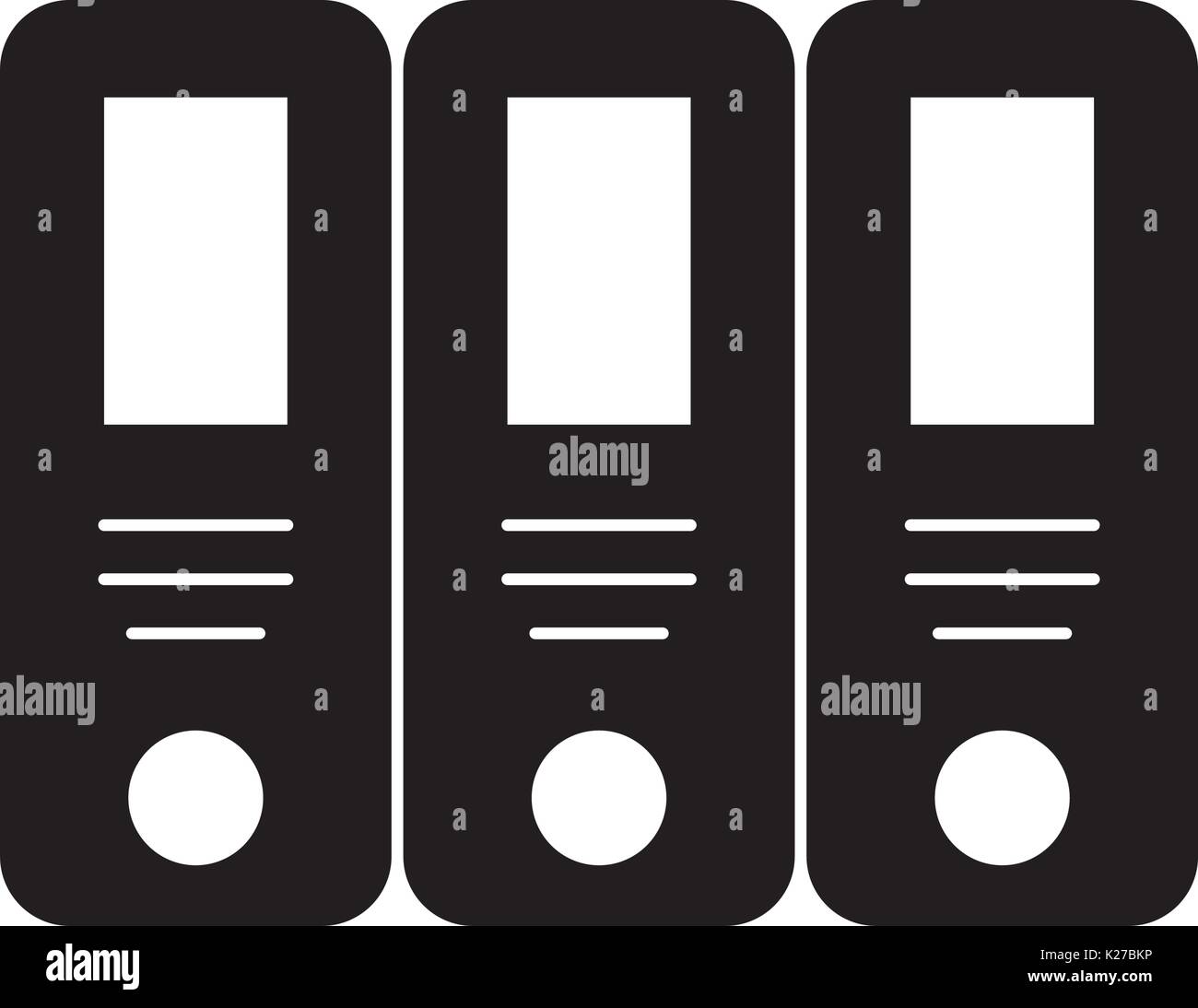 office files isolated icon Stock Vector Image & Art - Alamy