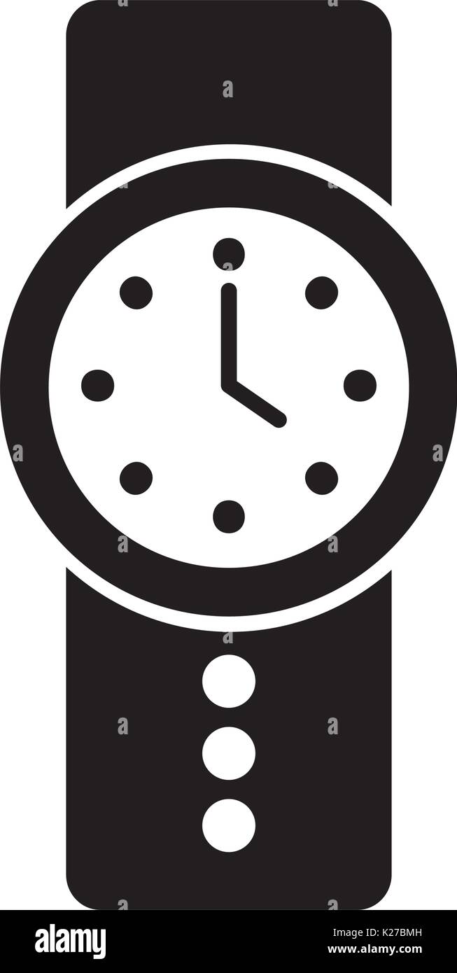 handle time clock isolated icon Stock Vector Image & Art - Alamy