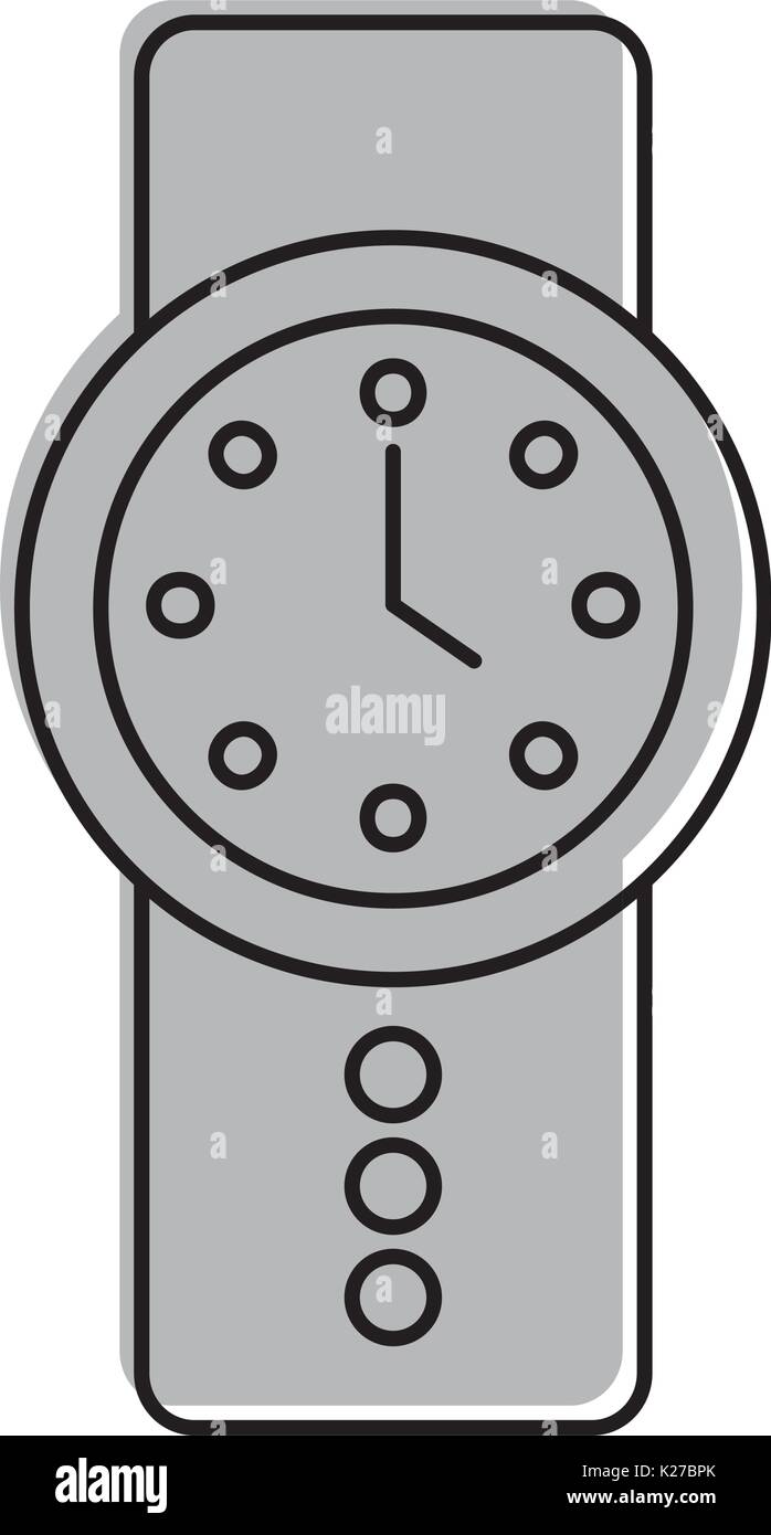 handle time clock isolated icon Stock Vector Image & Art - Alamy