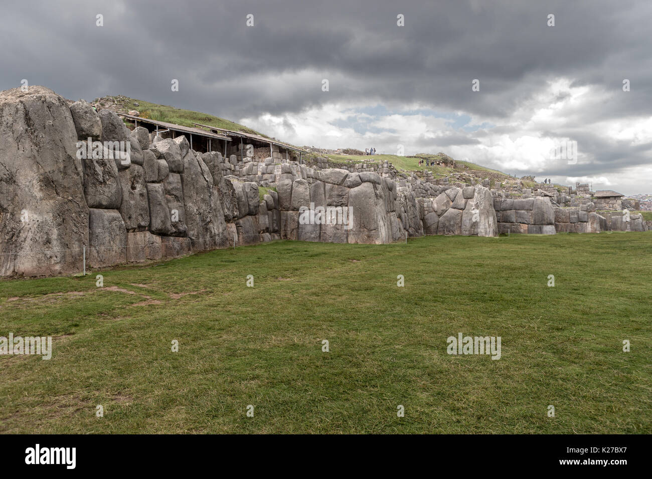 Sacsahuaman Inca Fortress Cusco Peru Stock Photo - Alamy