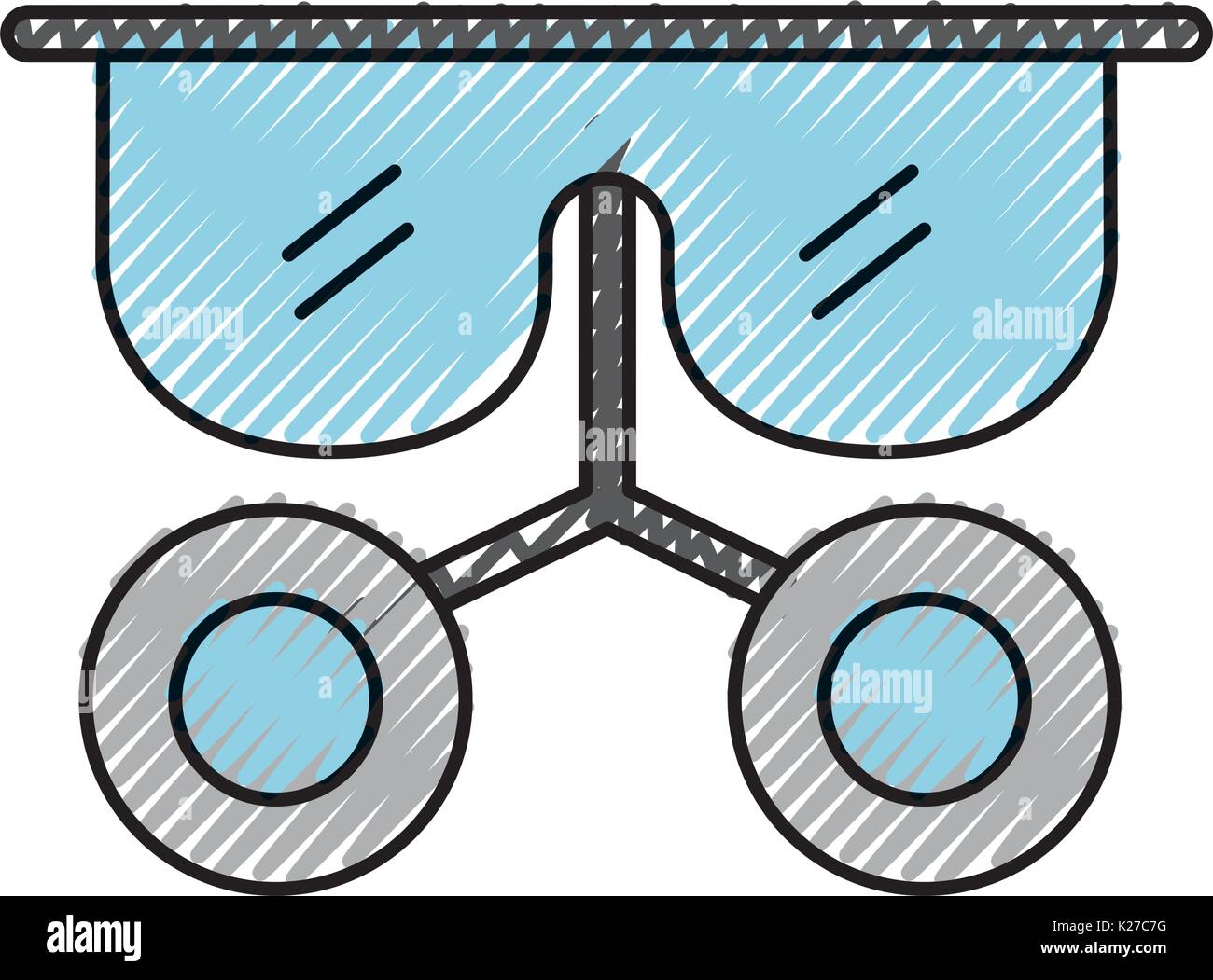 Cover medical glasses icon Stock Vector Images - Alamy