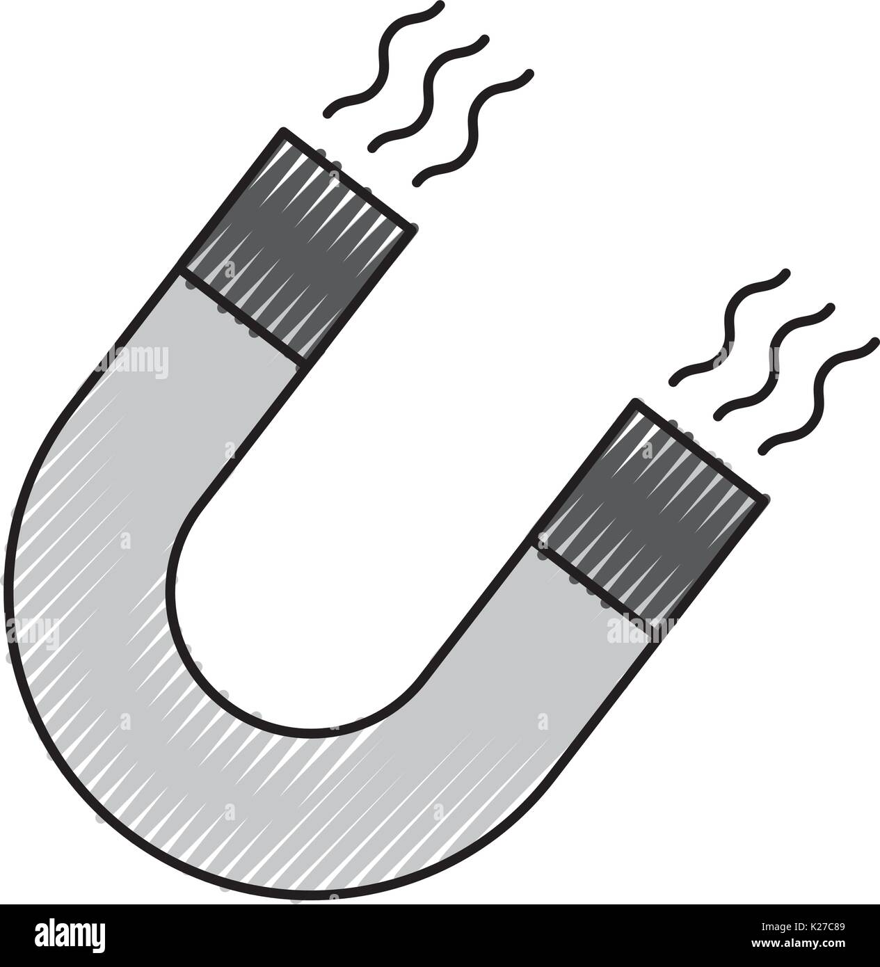 Magnetism clip art hi-res stock photography and images - Alamy