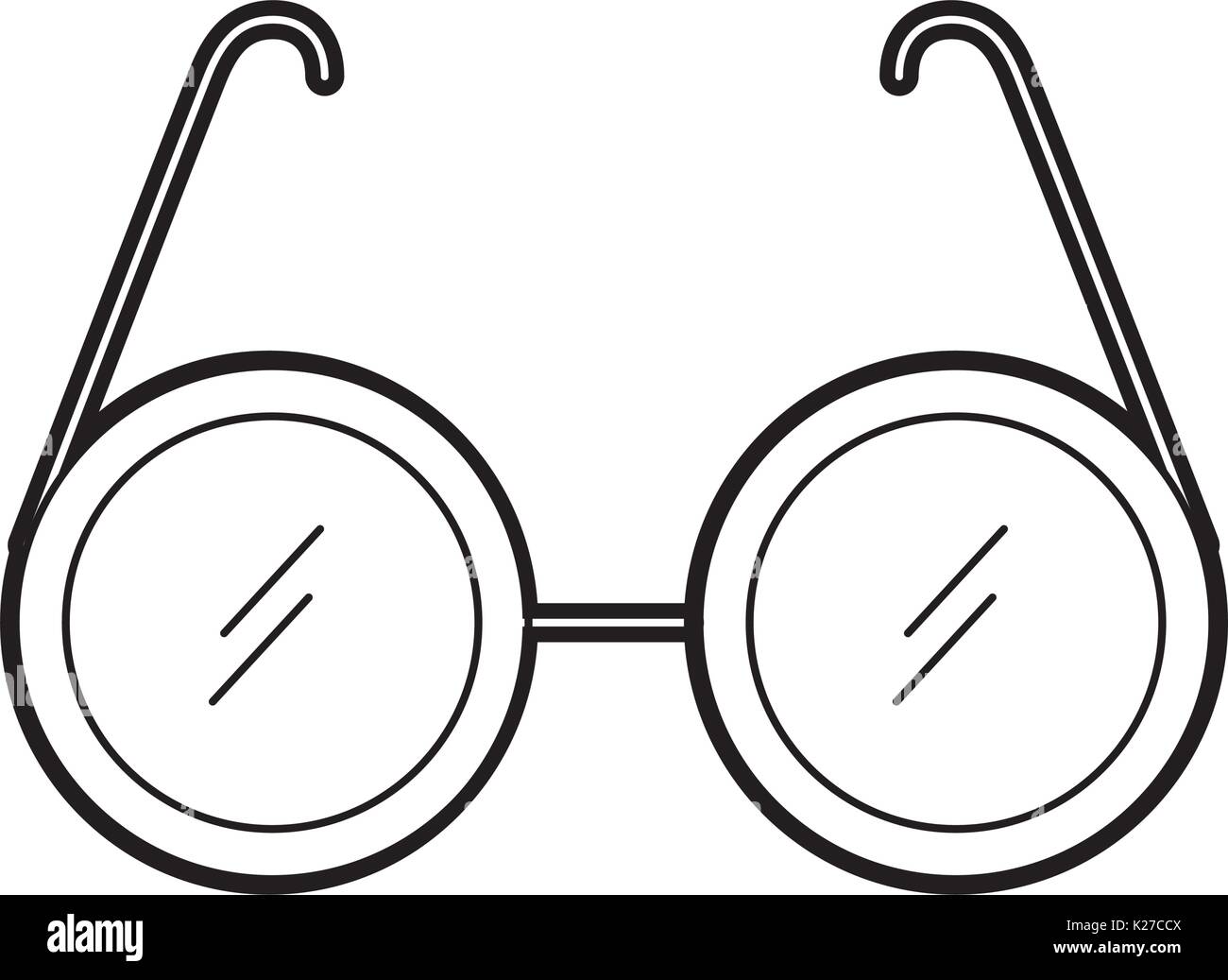 laboratory glasses isolated icon Stock Vector Image & Art - Alamy