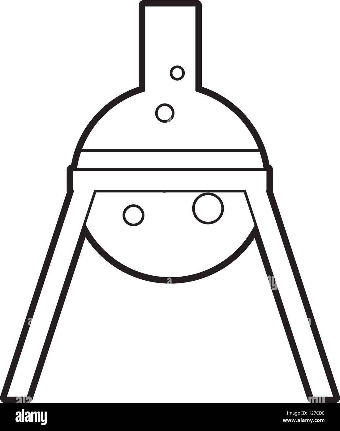 laboratory tube test with Burner base Stock Vector Image & Art - Alamy