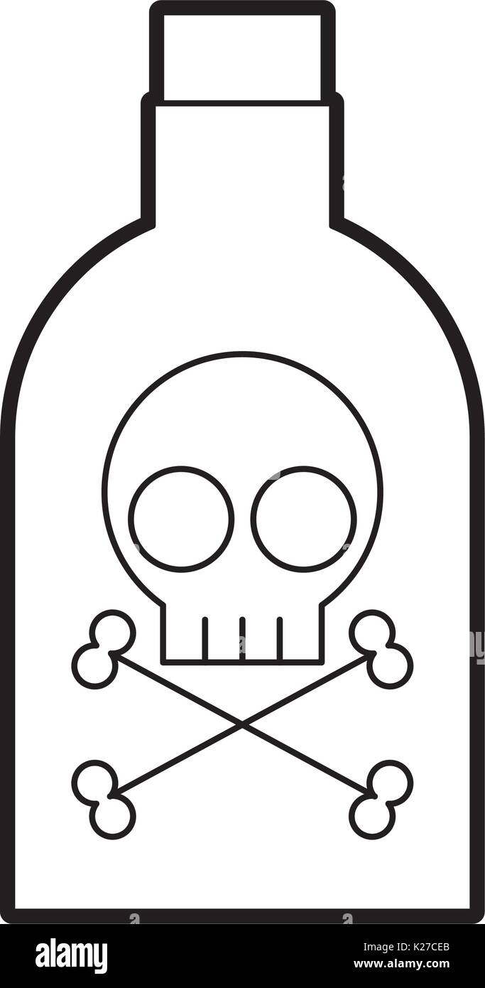 Skull bones danger poison laboratory hi-res stock photography and ...