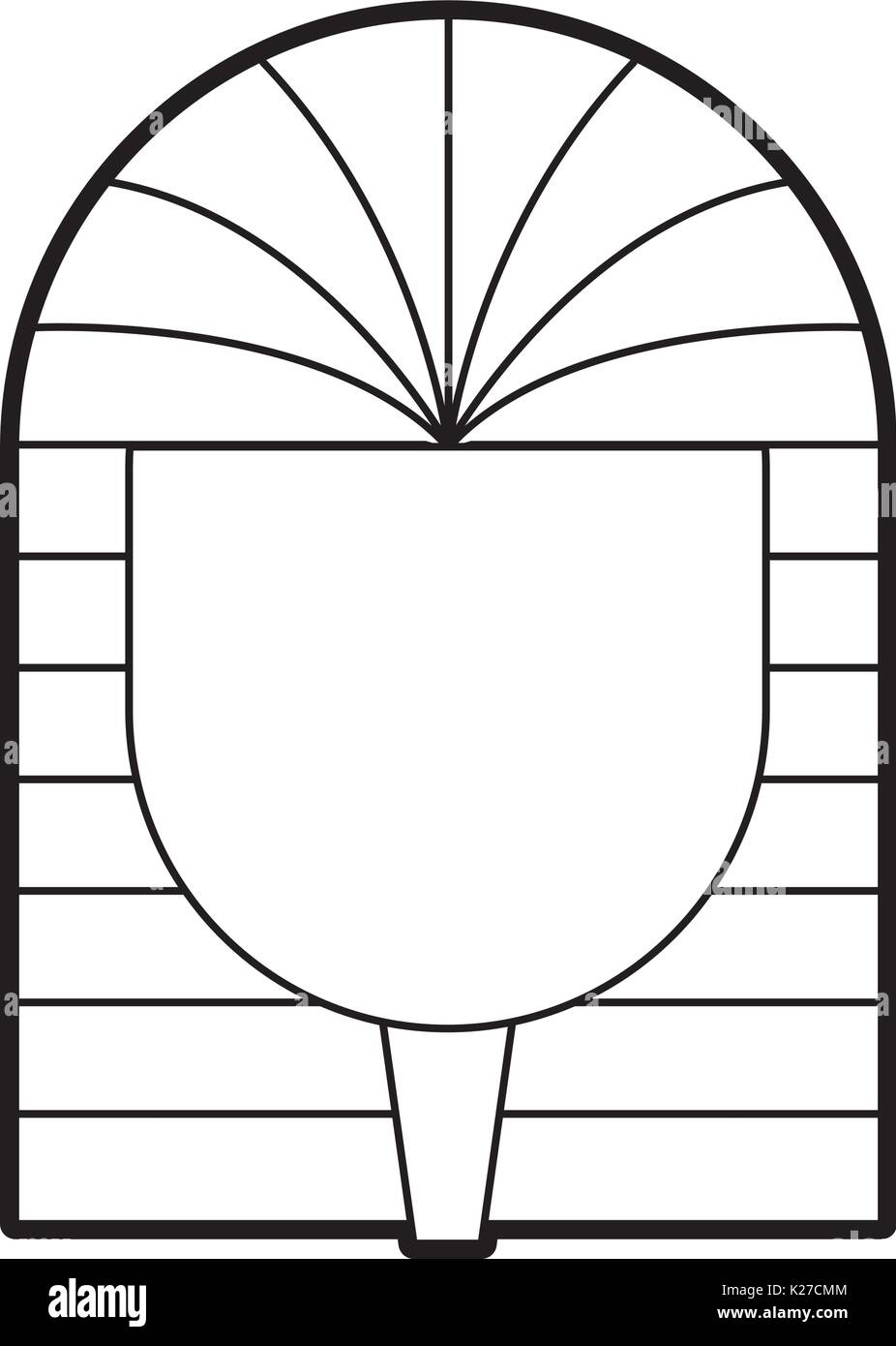 An ancient sarcophagus Stock Vector Images - Alamy