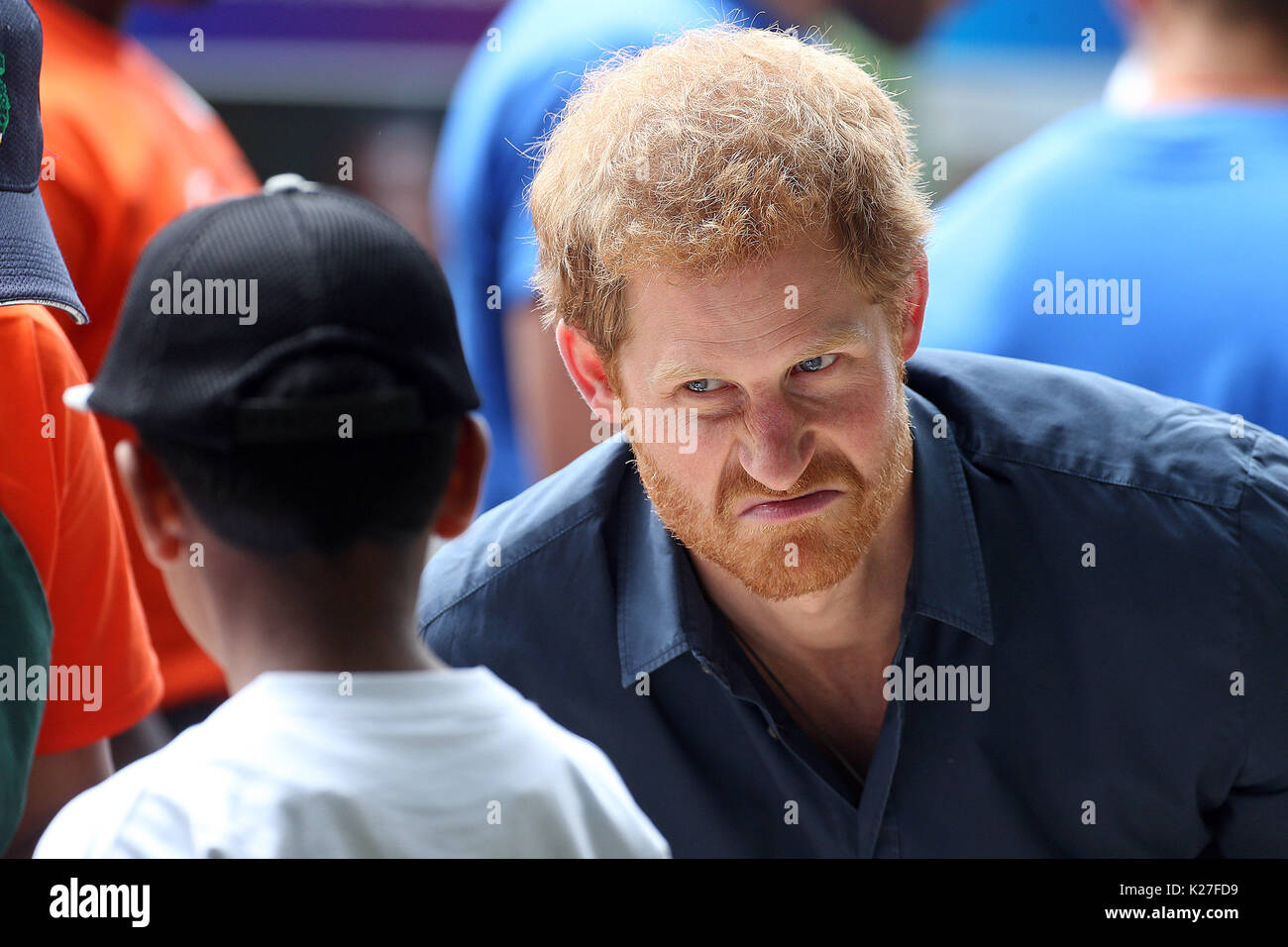 HRH Prince Harry visits StreetGames Fit and Fed initiative in Central ...