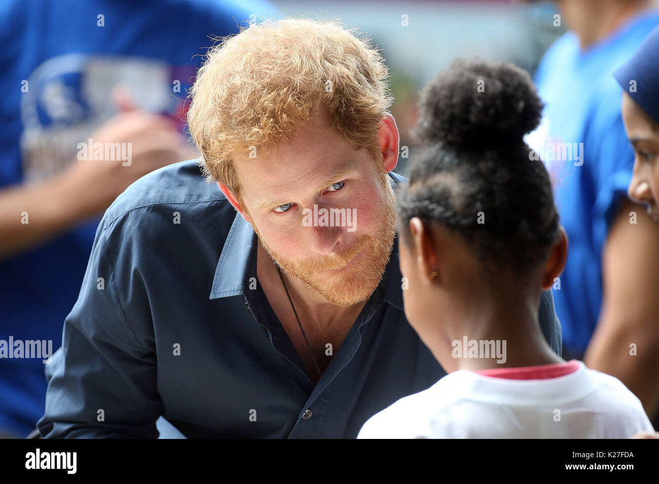 HRH Prince Harry visits StreetGames Fit and Fed initiative in Central ...