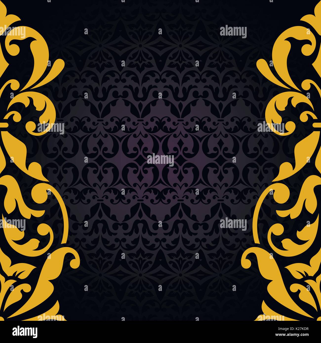 Floral pattern for invitation card Stock Vector Image & Art - Alamy