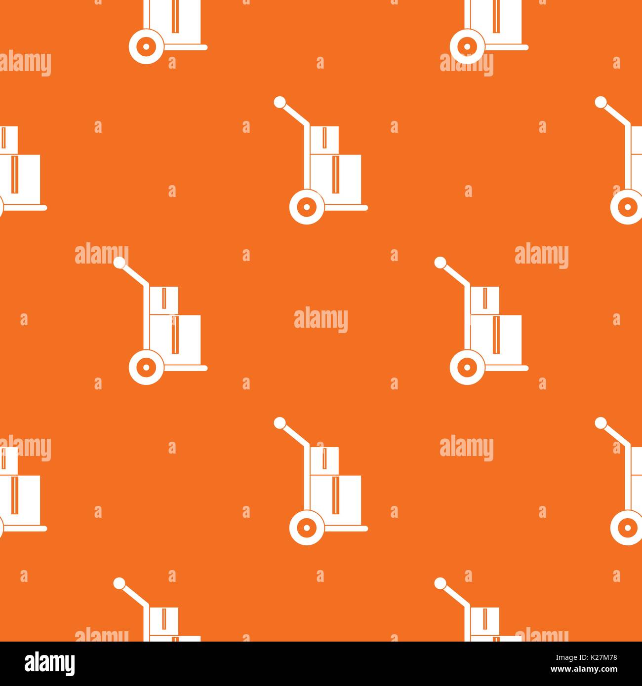 Delivery service boxes carton pattern Stock Vector Images - Alamy