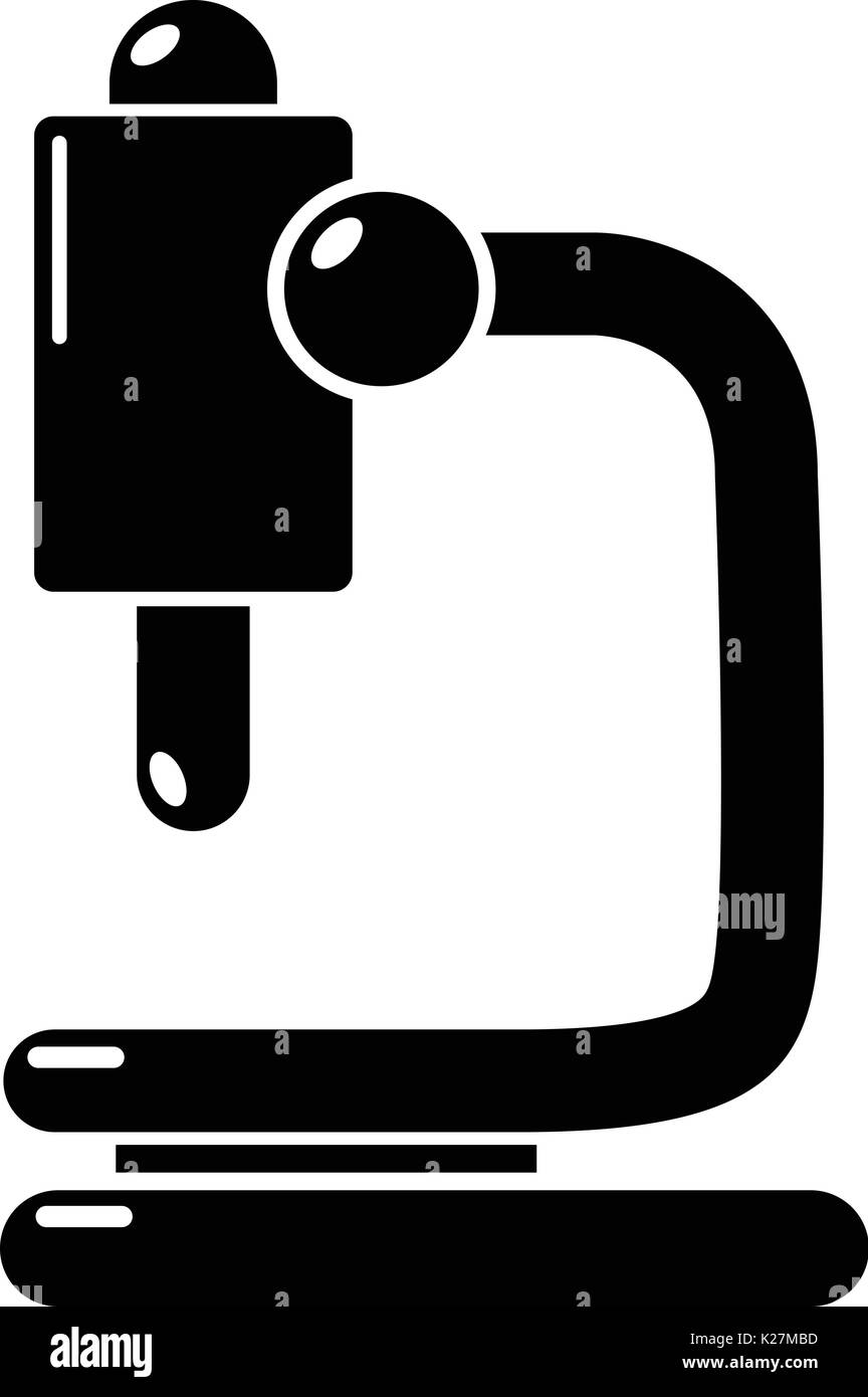 Microscope clipart Black and White Stock Photos & Images - Alamy